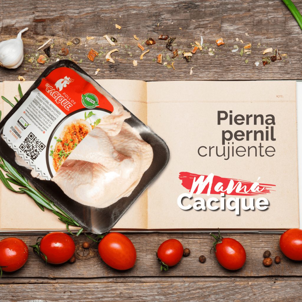 Pernil crujiente – Pollos el Cacique